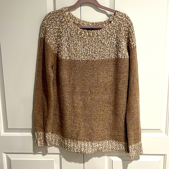 Fate | Sweaters | Fate Brand Sweater Never Worn Beigetan And Cream ...